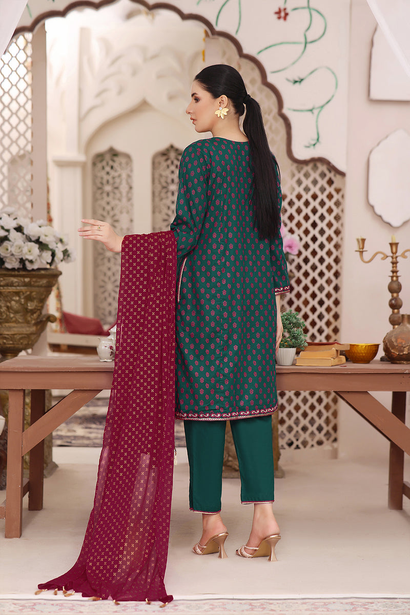 Turkish Green 3PC (Family Edit) – Kumash Textile