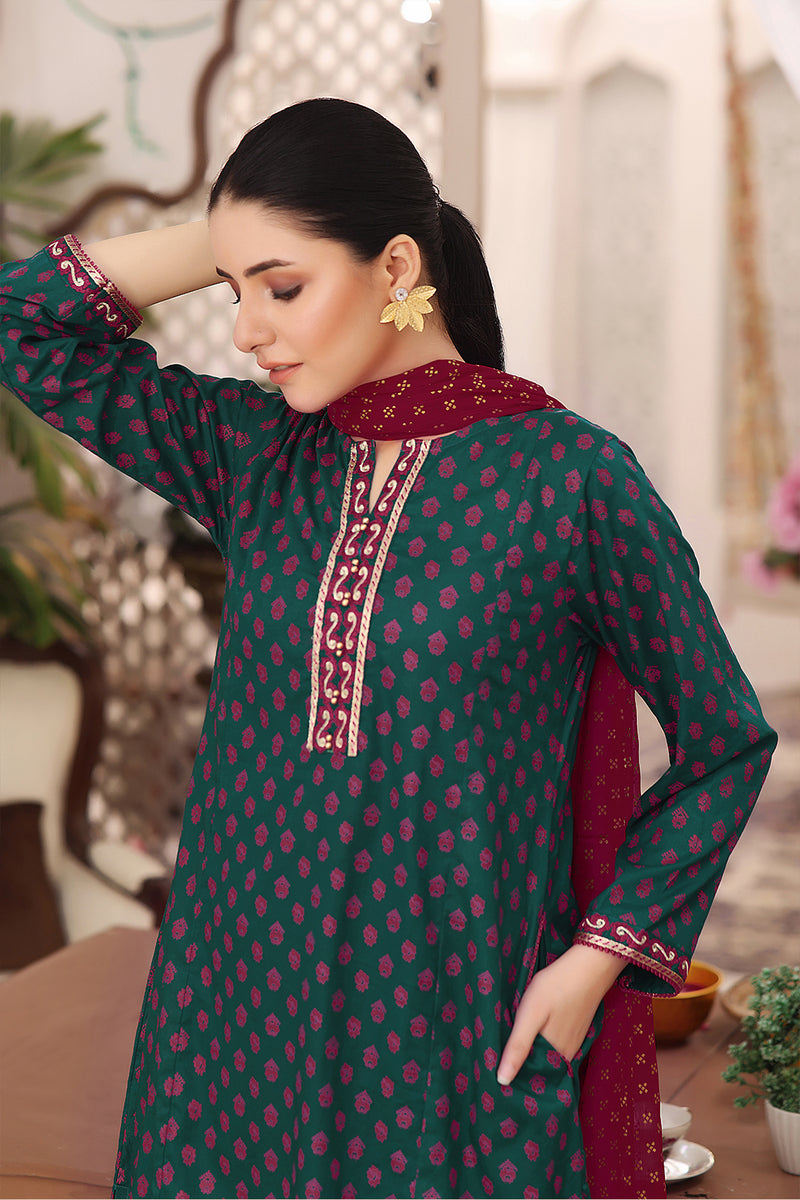 Turkish Green 3PC (Family Edit) – Kumash Textile